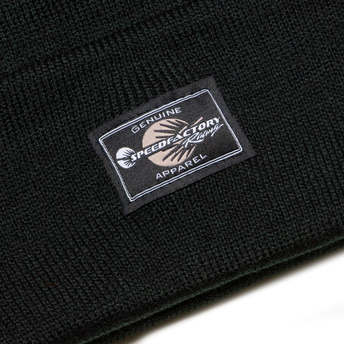 SpeedFactory Racing Foldover Knit Beanie - Sewn Patch – Dynamic ...