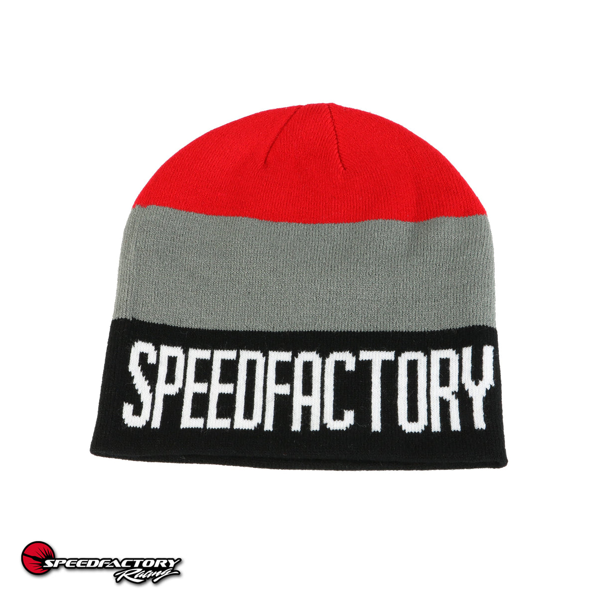 SpeedFactory Racing 3-Color Beanie – Dynamic Performance Racing