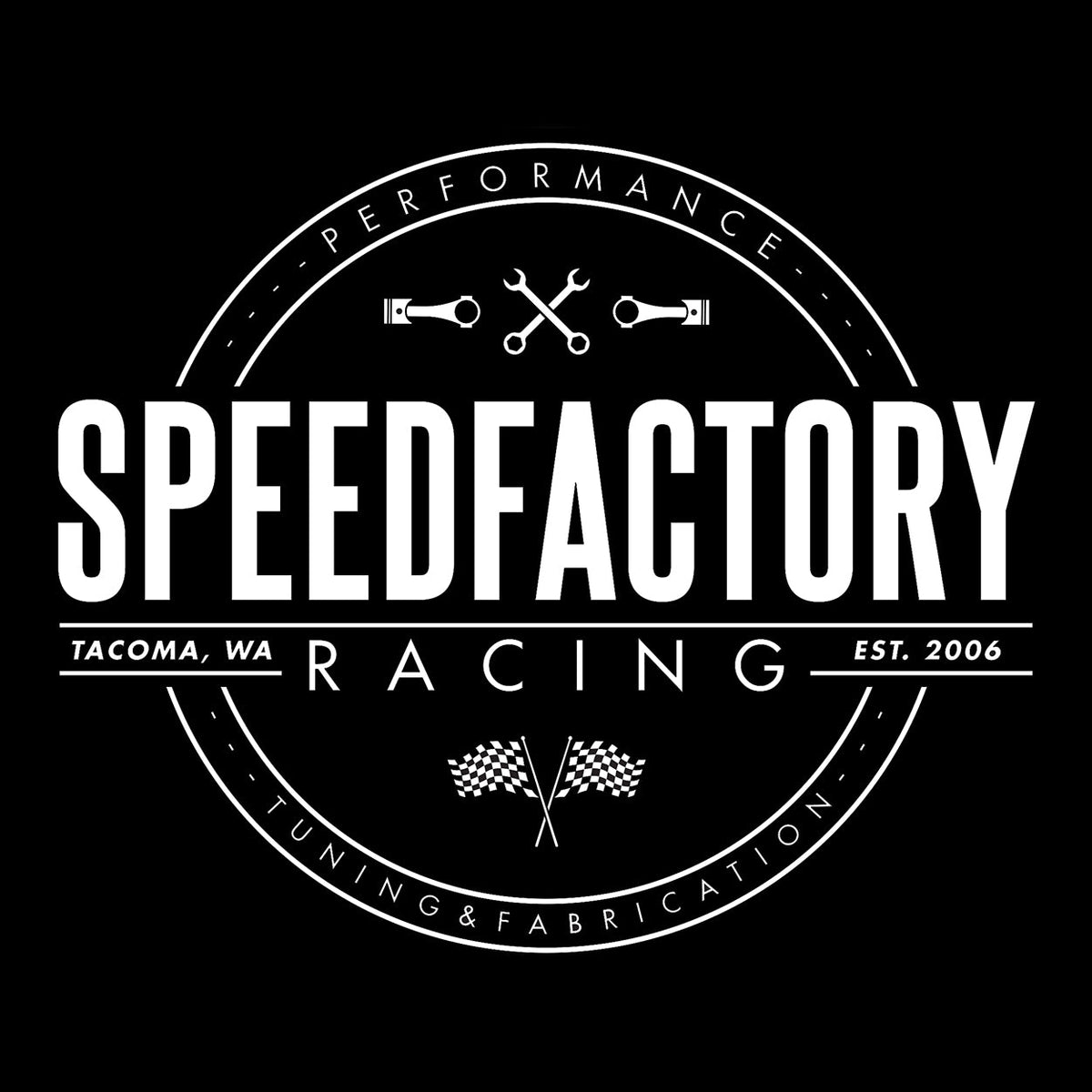 SpeedFactory Racing Badge Hoodie – Dynamic Performance Racing