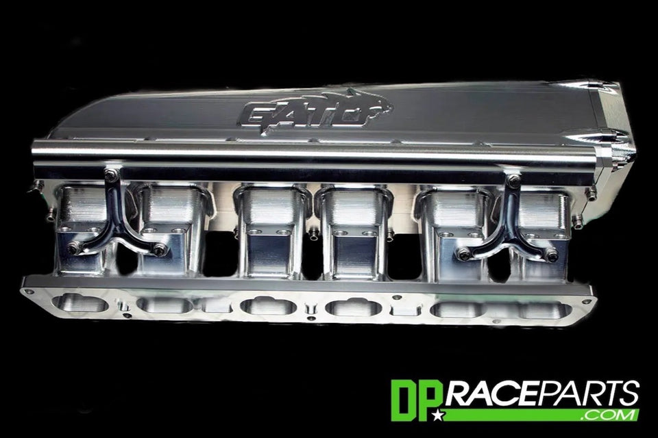Gato Billet Intake Manifold 12 Injector with Fuel Rail Toyota Supra MK ...