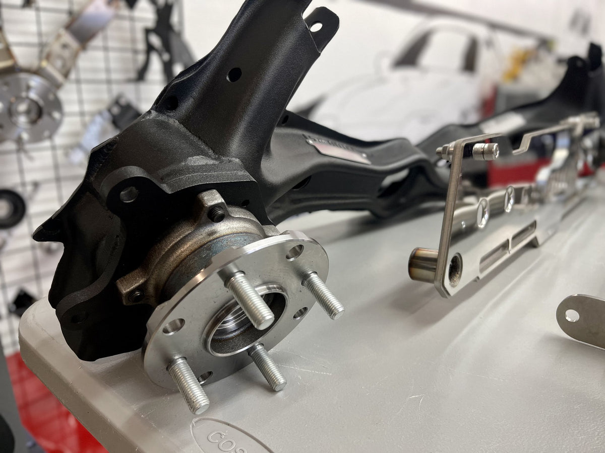 S1 BUILT Complete AWD Kit: OEM style AWD/RWD/FWD Rear Trailing Arms wi ...